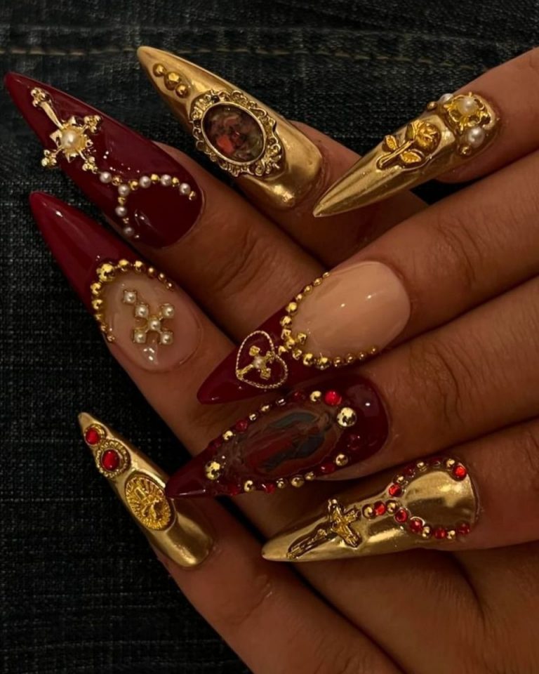 16 Greek Goddess Nail Designs That Are Pure Mythical Magic