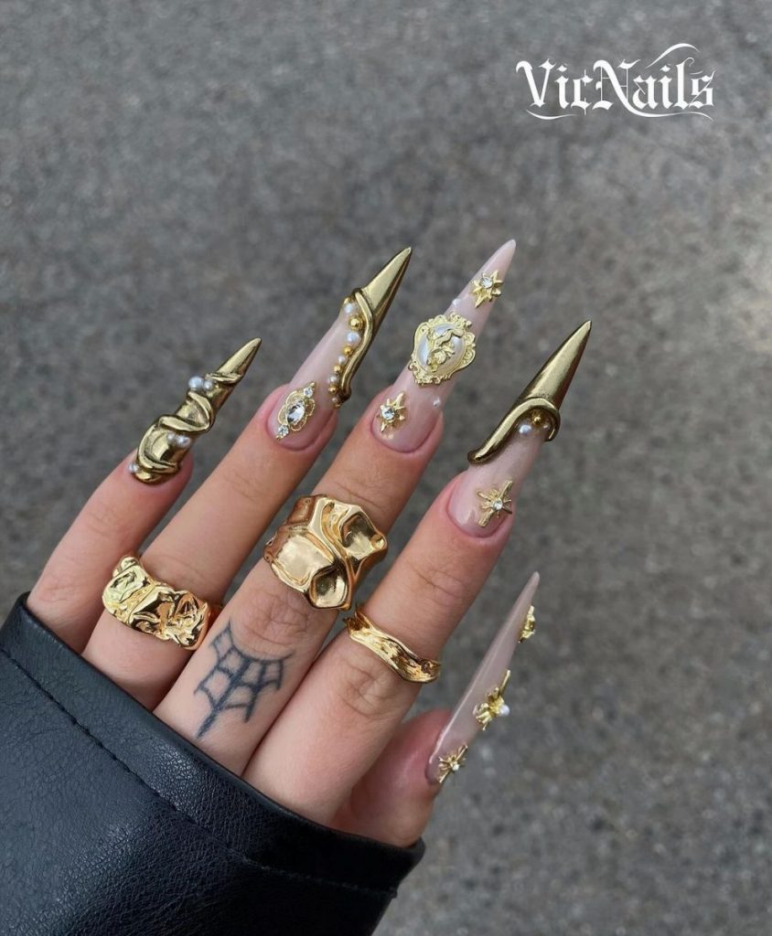 16 Greek Goddess Nail Designs That Are Pure Mythical Magic