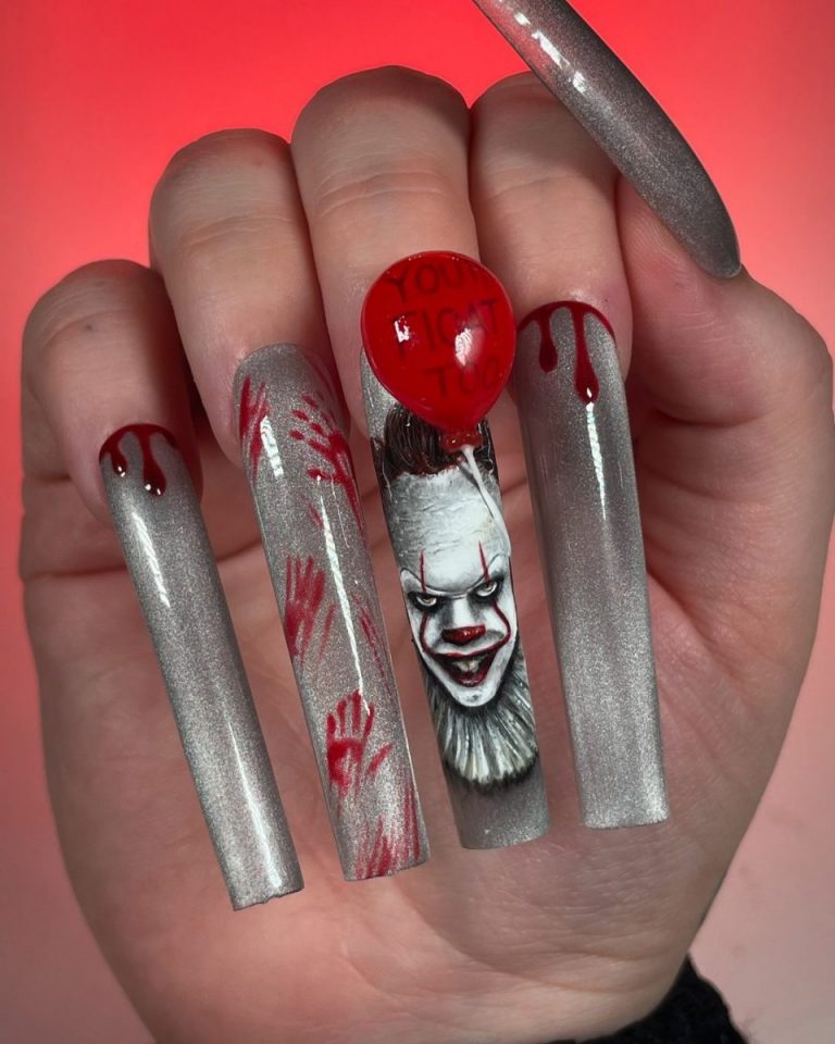 15 Scary Halloween nails you wont believe | BLCK FASHION