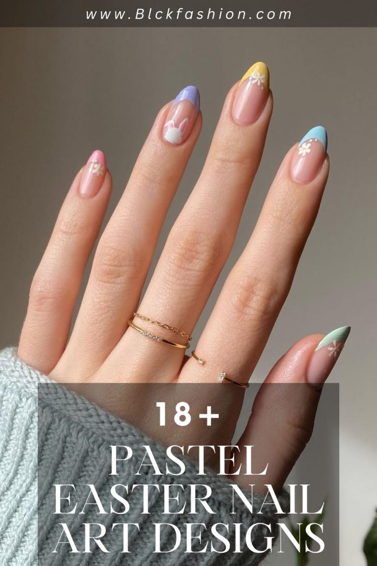 18 Pastel Easter Nail Art Designs You Need this summer