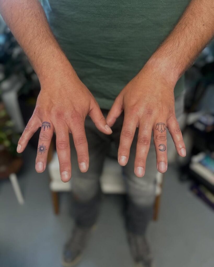 27 Hand-Poked tattoos to check out